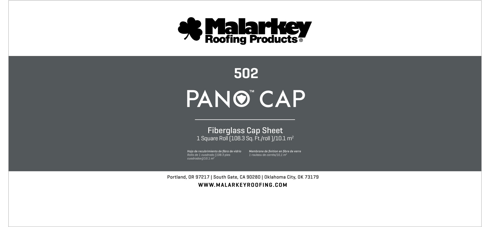 502 Pano™ Cap - Malarkey Roofing Products