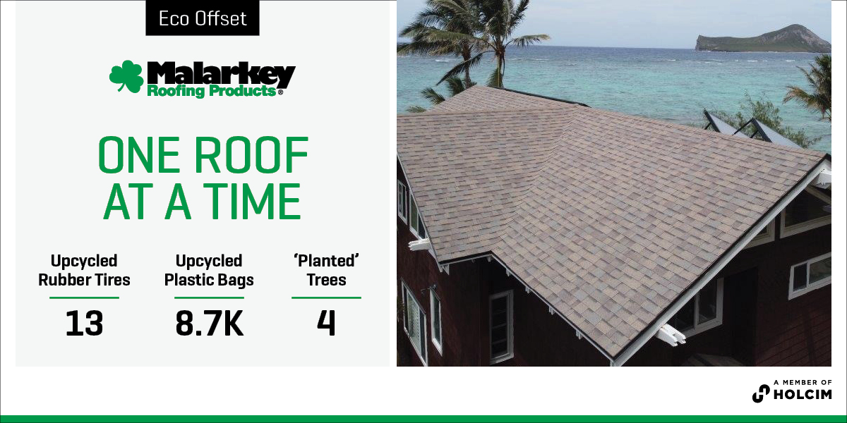 Solar Reflective Roofing Shingles in Waimanalo, Hawaii - 1 in 1M